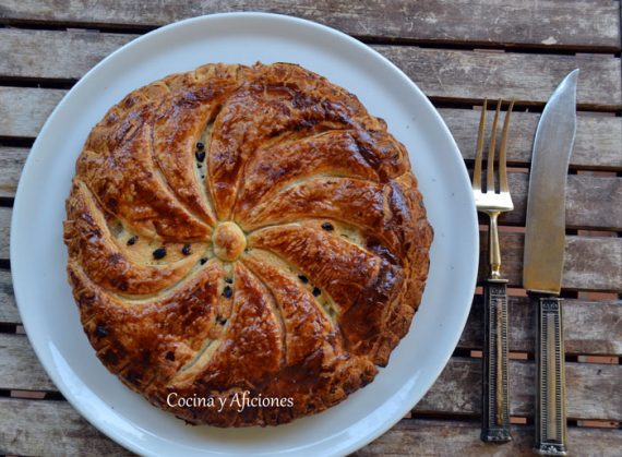 Pithiviers, la tarta rellena de frangipane, receta francesa paso a paso ...