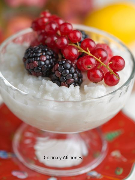Arroz con leche de coco, un postre delicioso y sencillo - Cocina y ...